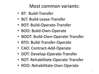 Bot contracts | PPT