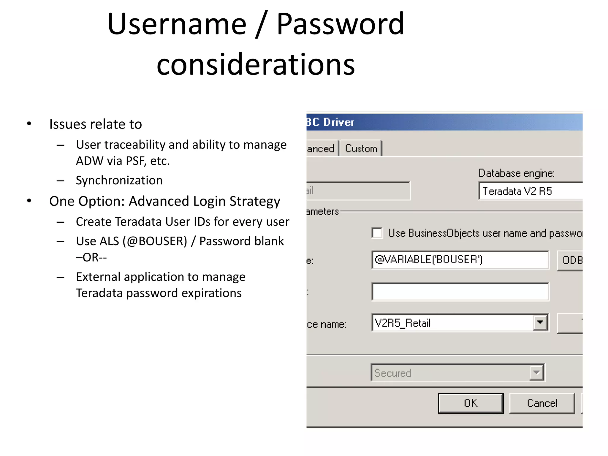 SAP BO and Teradata best practices | PPTX