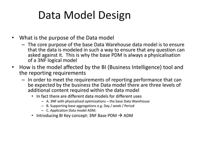 SAP BO and Teradata best practices | PPTX | Databases | Computer Software and Applications