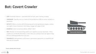 Bot detection deck 042514 final | PPTX | Internet | Computing