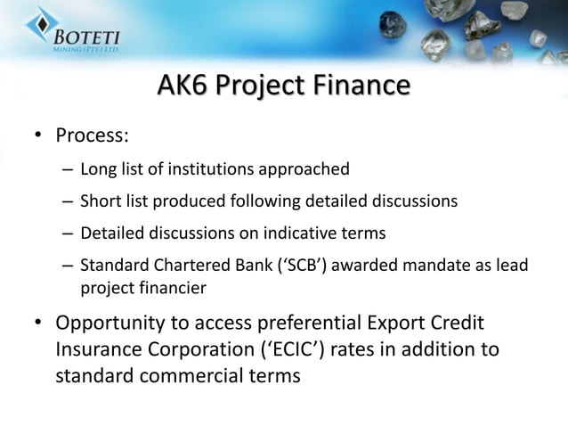 Boteti mining corporate presentation October 2010 | PPT