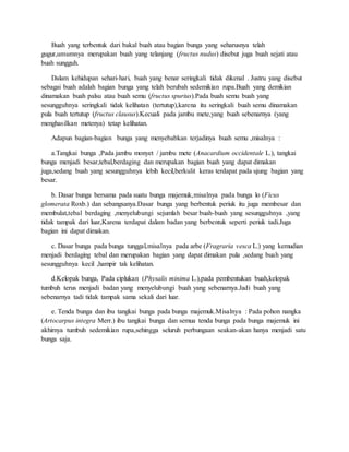 Botfar buah | DOCX