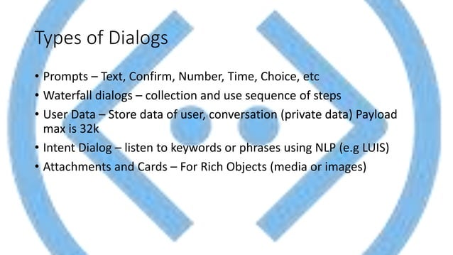 An introduction to Microsoft Bot Framework | PPTX | Computing | Technology & Computing