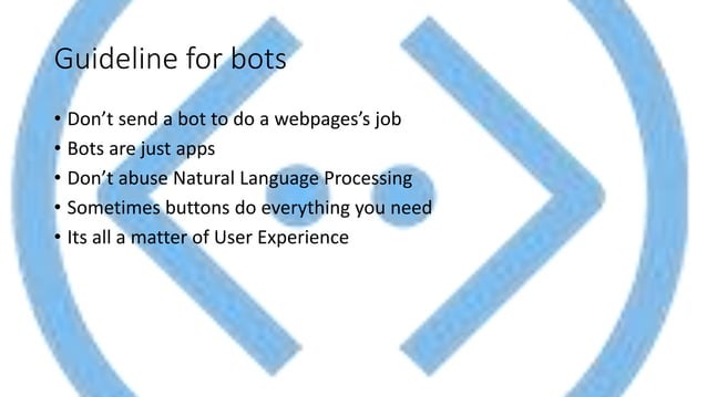 An introduction to Microsoft Bot Framework | PPTX | Computing ...
