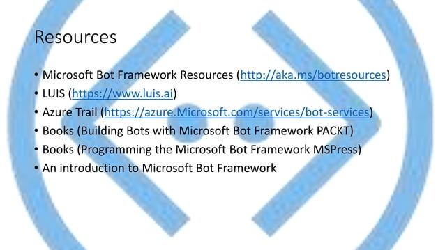 An introduction to Microsoft Bot Framework | PPTX | Computing ...