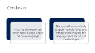 Bot Framework V4 with Machine Translation | PPT