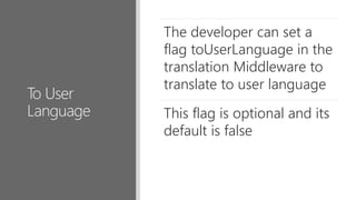 Bot Framework V4 with Machine Translation | PPT