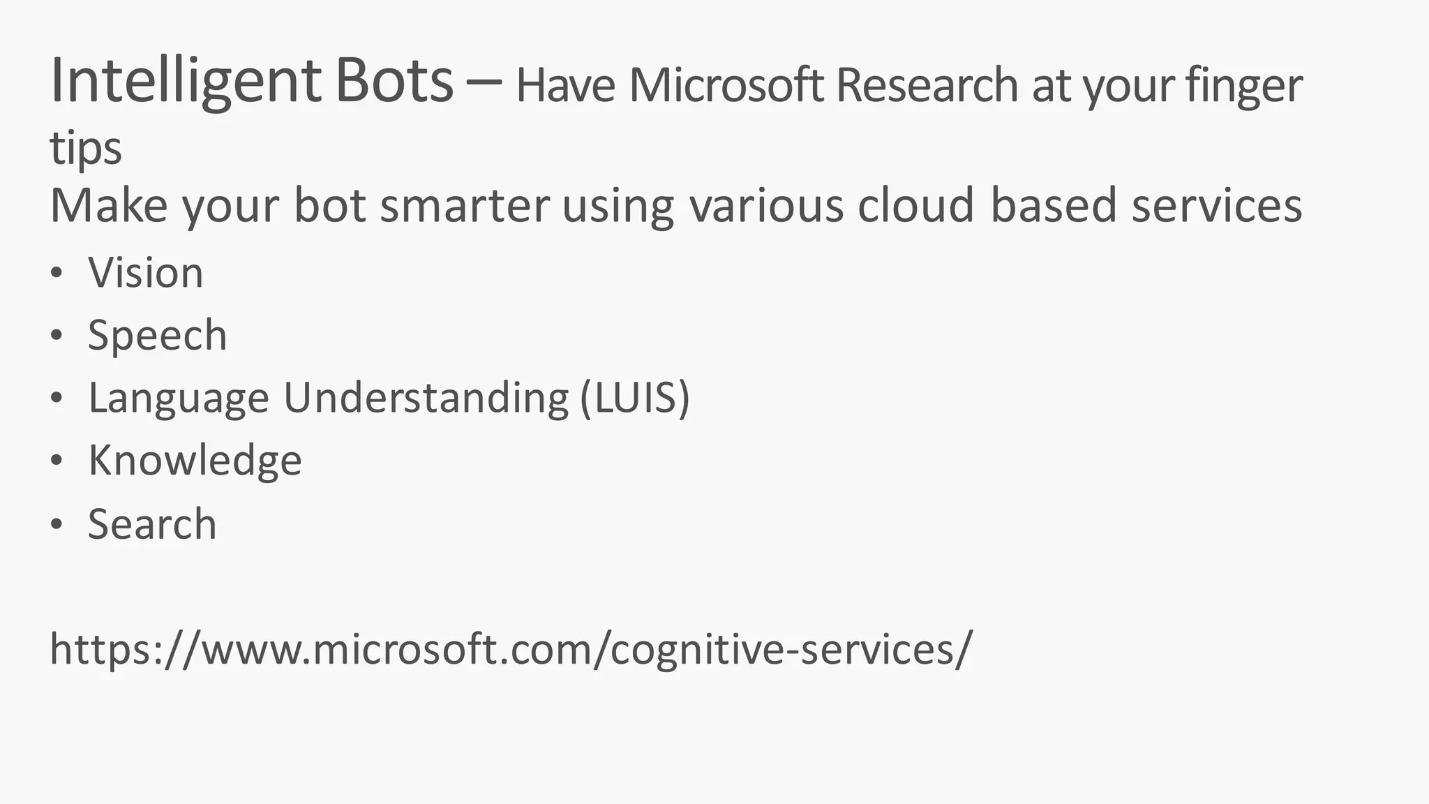 Build Your Own Face Detection Bot | PPT