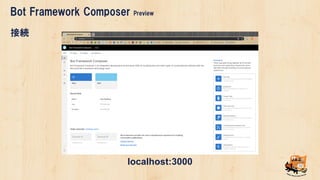 Bot Framework Composer Fukuazu | PPT