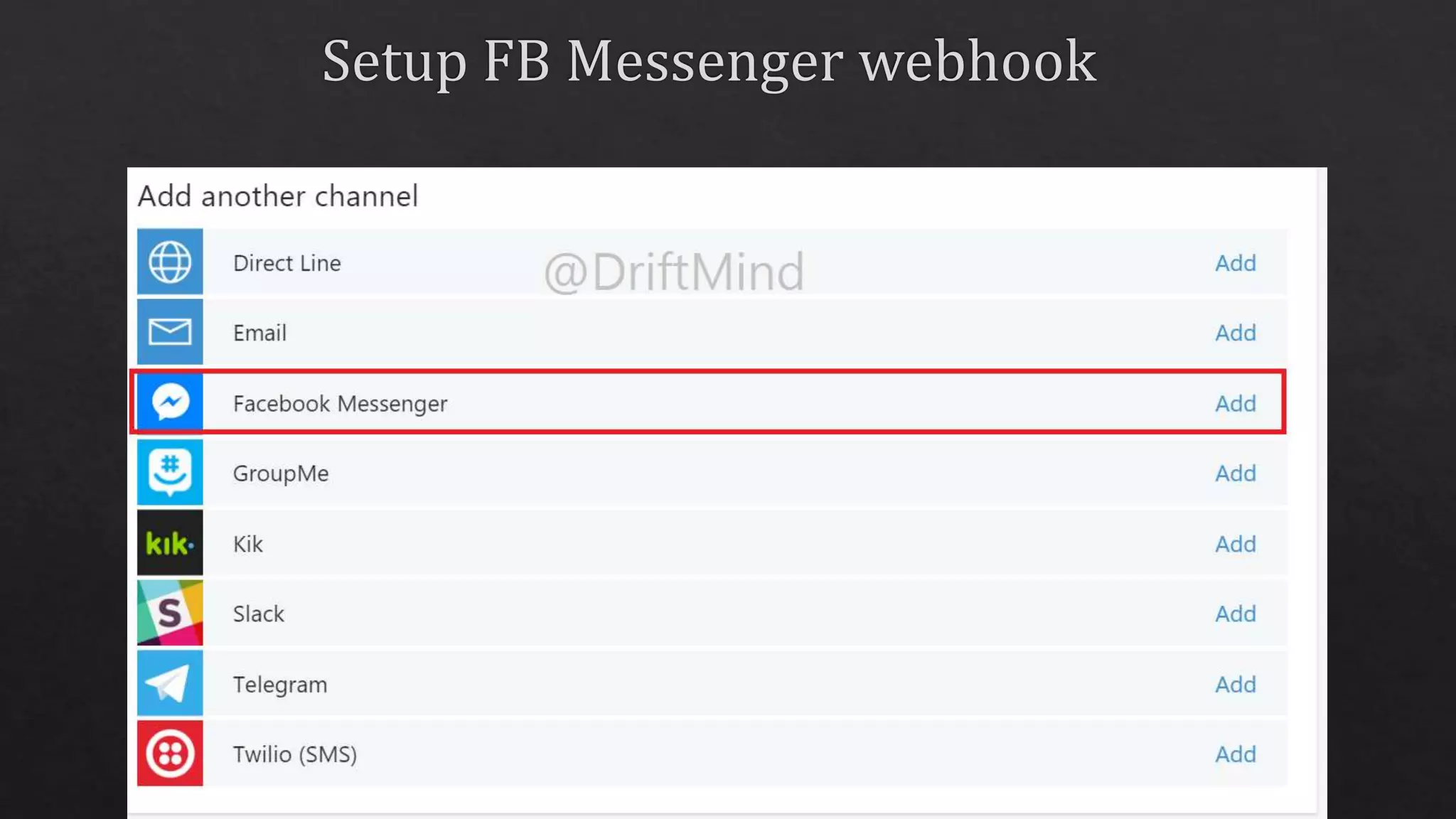 Microsoft Bot framework demo | PPTX