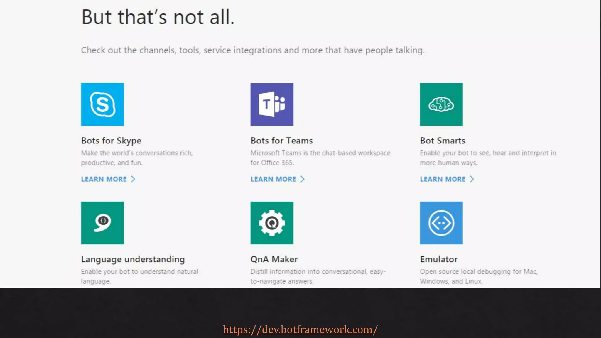 Microsoft Bot framework demo | PPTX | Web Development | Internet