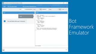 Intro to Bot Framework v3 | PPTX