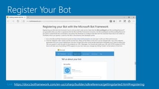 Intro to Bot Framework v3 | PPTX