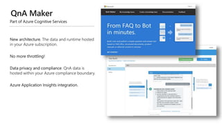 Introduction to the Microsoft Bot Framework v4 | PPTX
