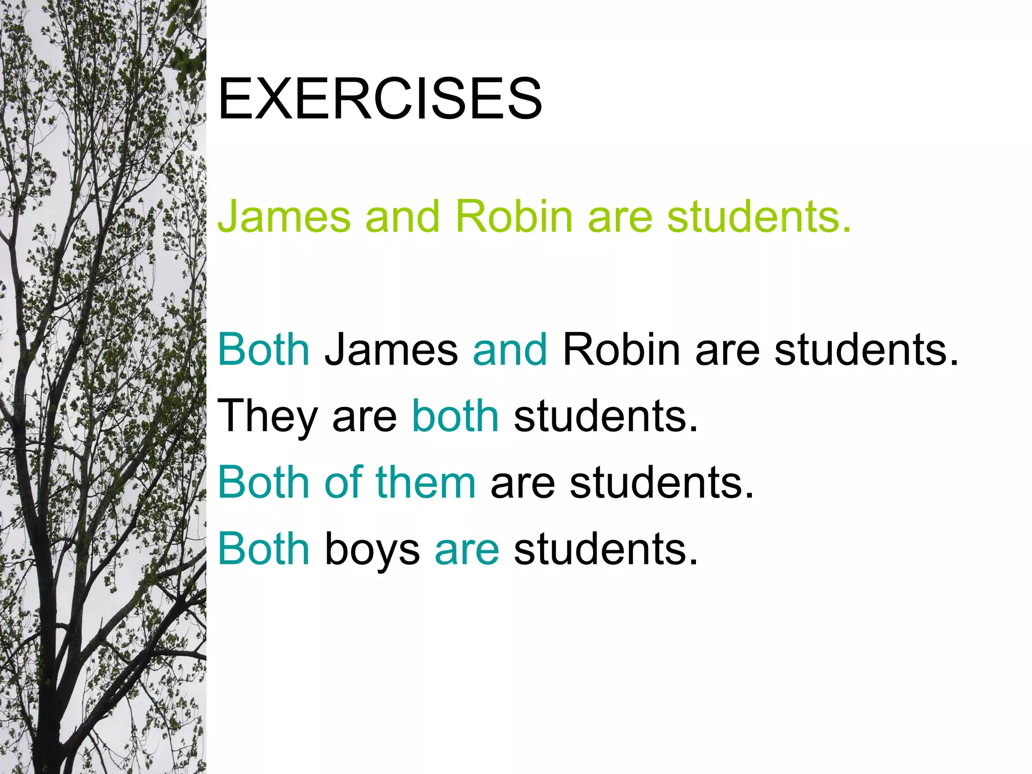 Both Either Neither | PPT