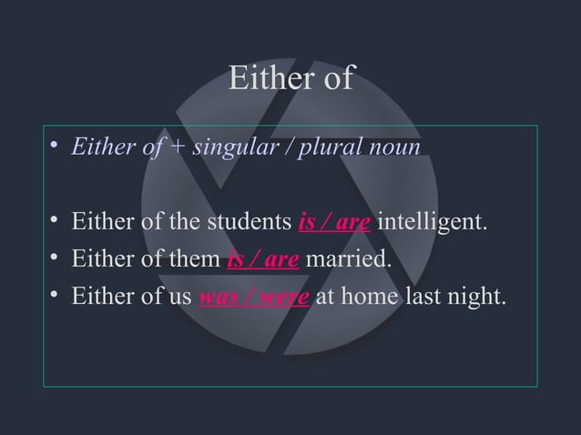 Both Either Neither | PPT