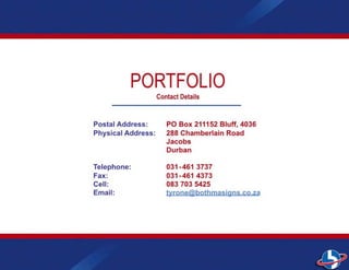 Bothma signs | PDF