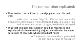 Both necessity and arbitrariness of the sign: information | PPT