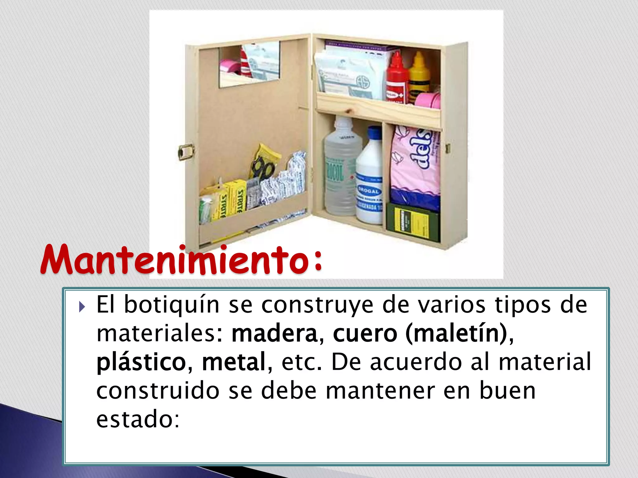 BOTIQUIN DE PRIMEROS AUXILIOS.pptx