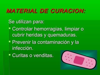 Botiquin primeros auxilios_2013 | PPT