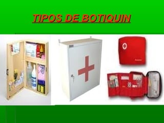 Botiquin primeros auxilios_2013 | PPT