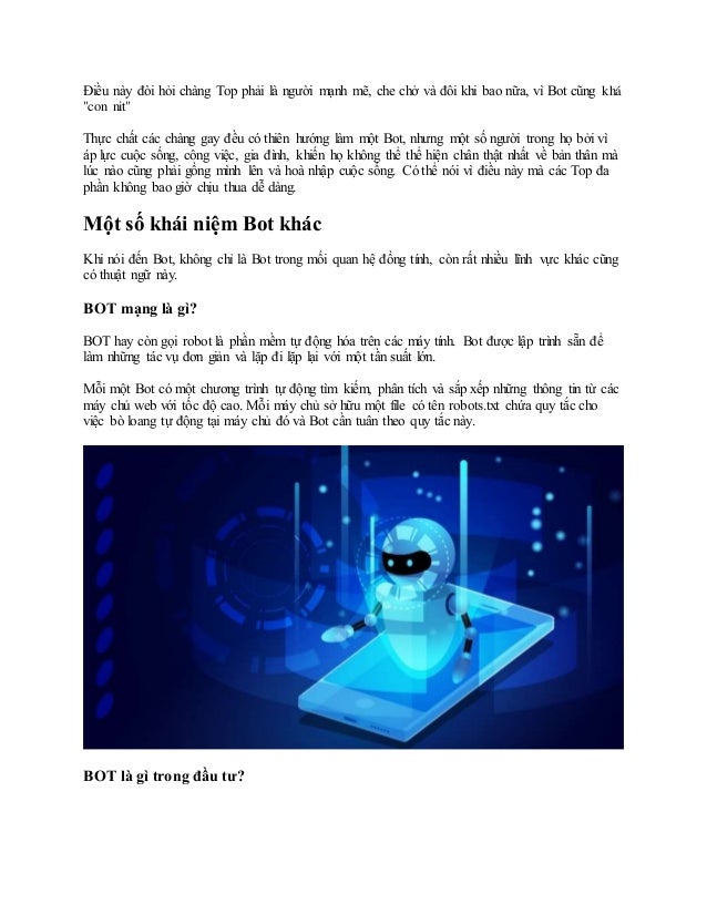 Bot là gì? | DOCX