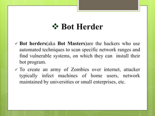 Botnets | PPTX