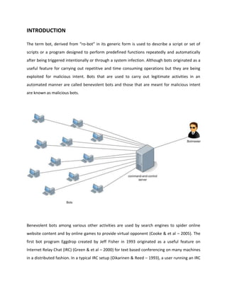 All you know about Botnet | DOCX | Internet | Computing