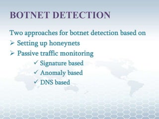 introduction to Botnet | PPTX