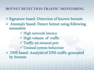 introduction to Botnet | PPTX