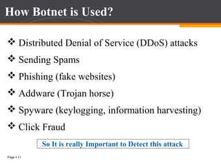 Botnet Detection Techniques | PPT