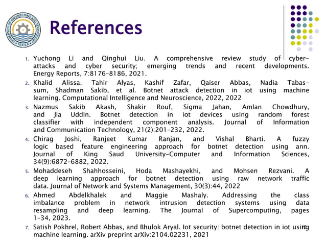 Botnet Detection Using Wgans For Security Ppt