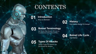 Botnets In Cyber Security | PPTX