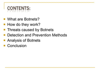 Botnets | PPT