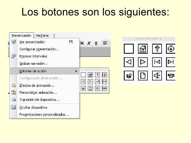 Botones De AccióN