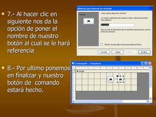 Botones de comando | PPT