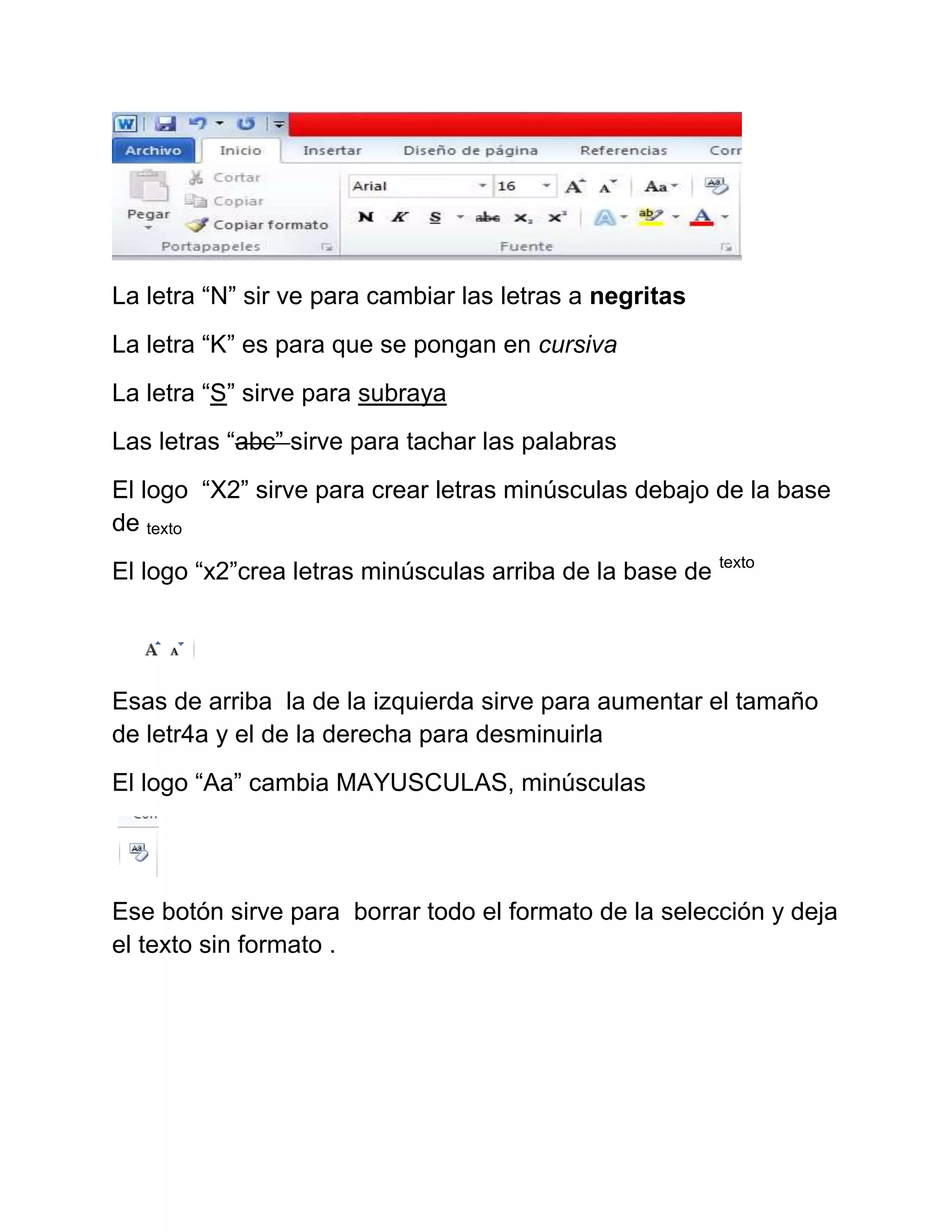Botones de word (autoguardado) | PDF