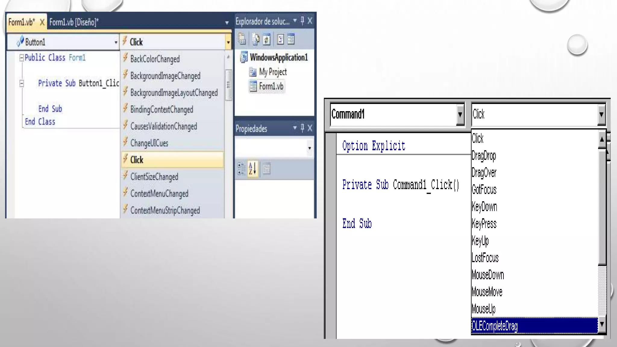 Botones en visual basic 6 | PPTX