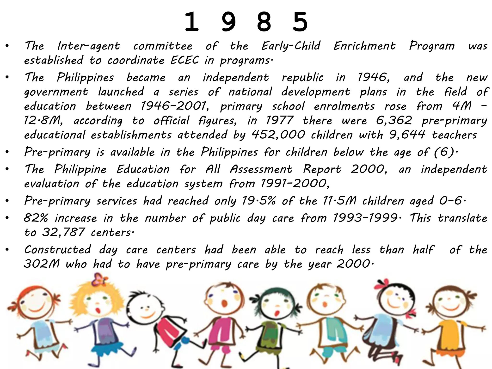 Preschool Education in the Philippines | PPTX