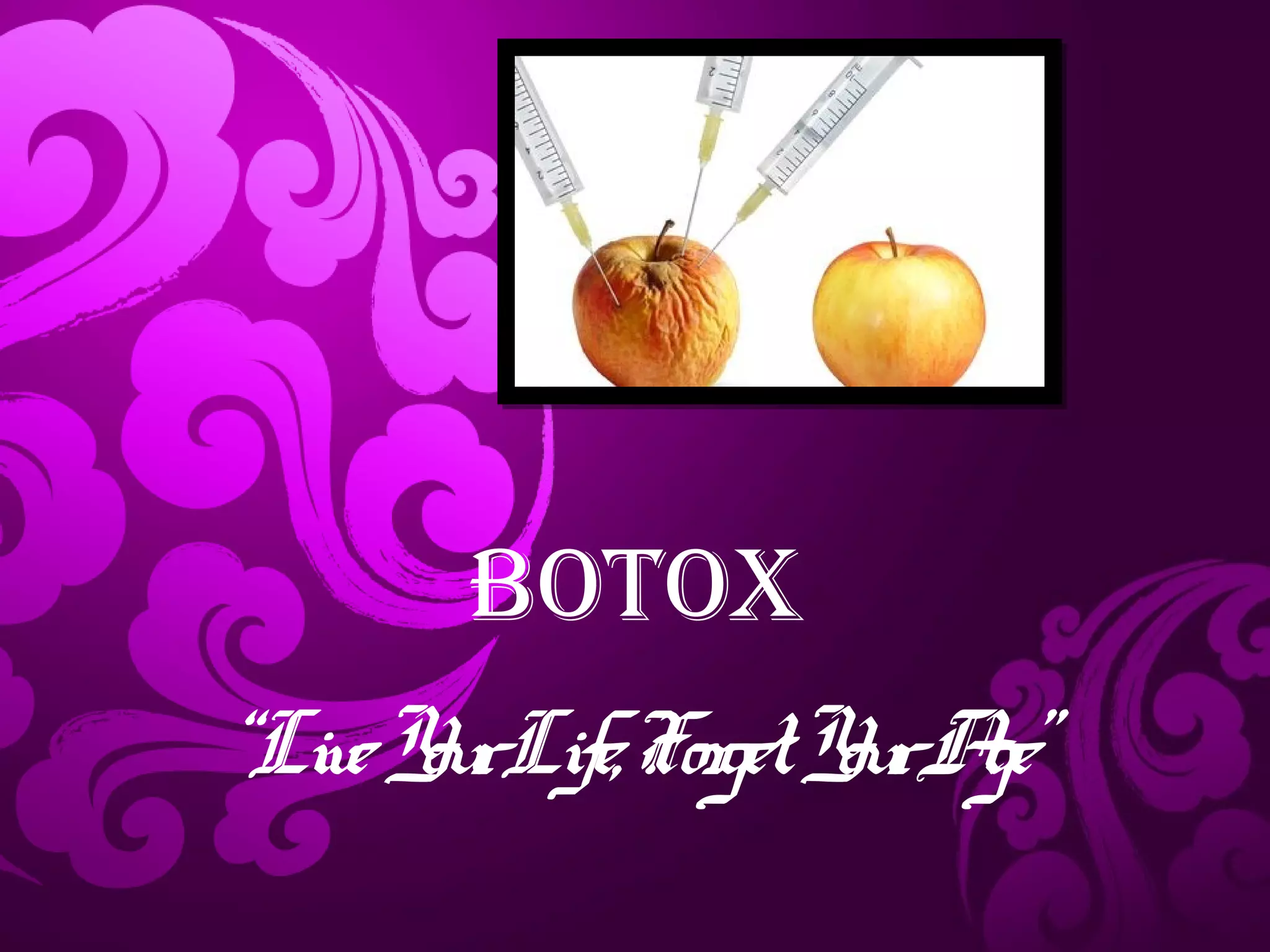 BOTOX AT CHENNAI PLASTIC SURGERY | PPT