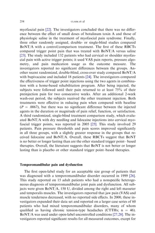 B otox and ofp | PDF