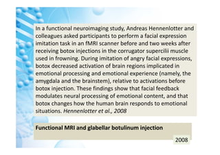 Botox and its effect on the Brain | PDF | Brain and Nervous System ...