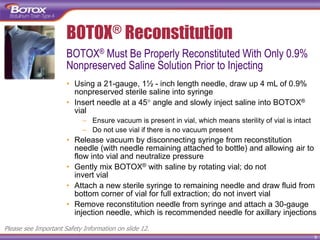 botox en enfermedad de hiperhidrosis axilar.ppt | Free Download