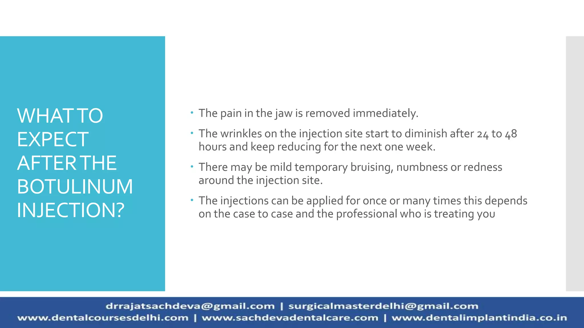 Botox for your TMJ (tempero mandibular joint) by Dr.Rajat Sachdeva ...