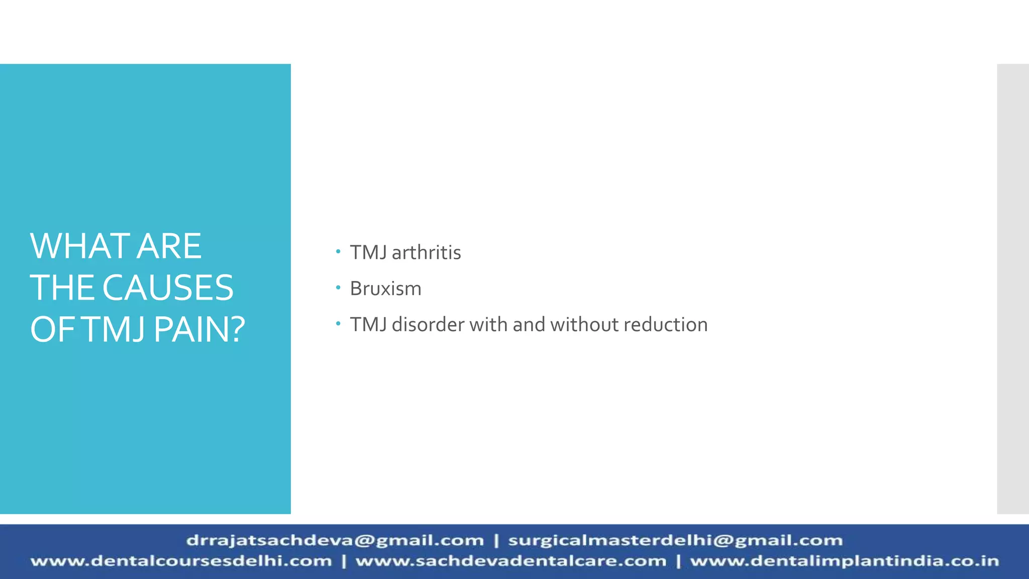 Botox for your TMJ (tempero mandibular joint) by Dr.Rajat Sachdeva ...