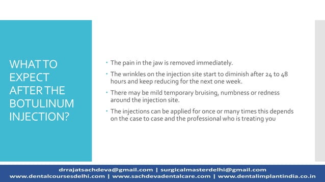 Botox for your TMJ (tempero mandibular joint) by Dr.Rajat Sachdeva ...