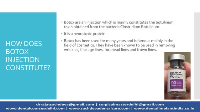 Botox for your TMJ (tempero mandibular joint) by Dr.Rajat Sachdeva ...
