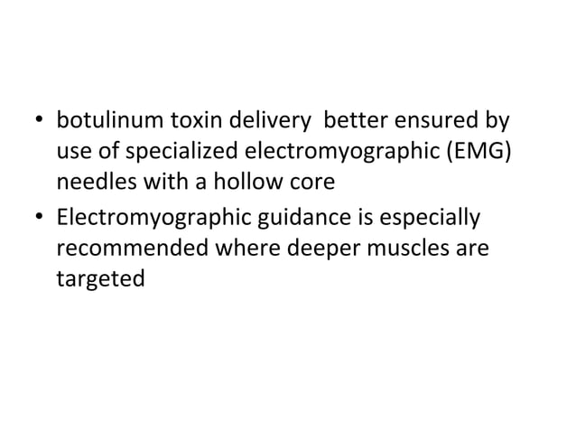 botox presentation (1).pptx | Death, Injury, or Military Conflict ...