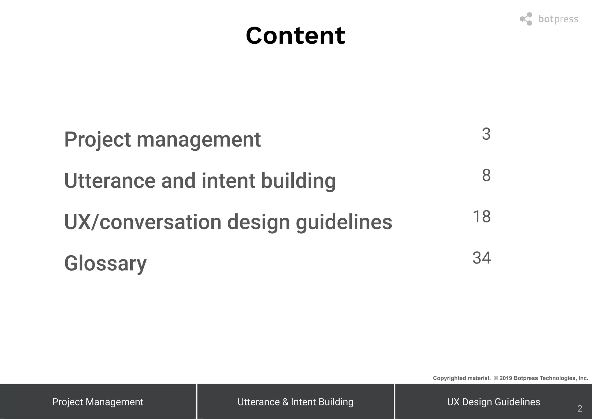 Guidelines To Create A Conversational Assistant By Botpress Pdf