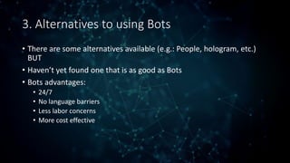 Bots presentation | PPT